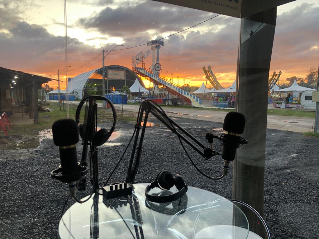 Jornal O Timoneiro está ao vivo no Acampamento Farroupilha de Canoas ...